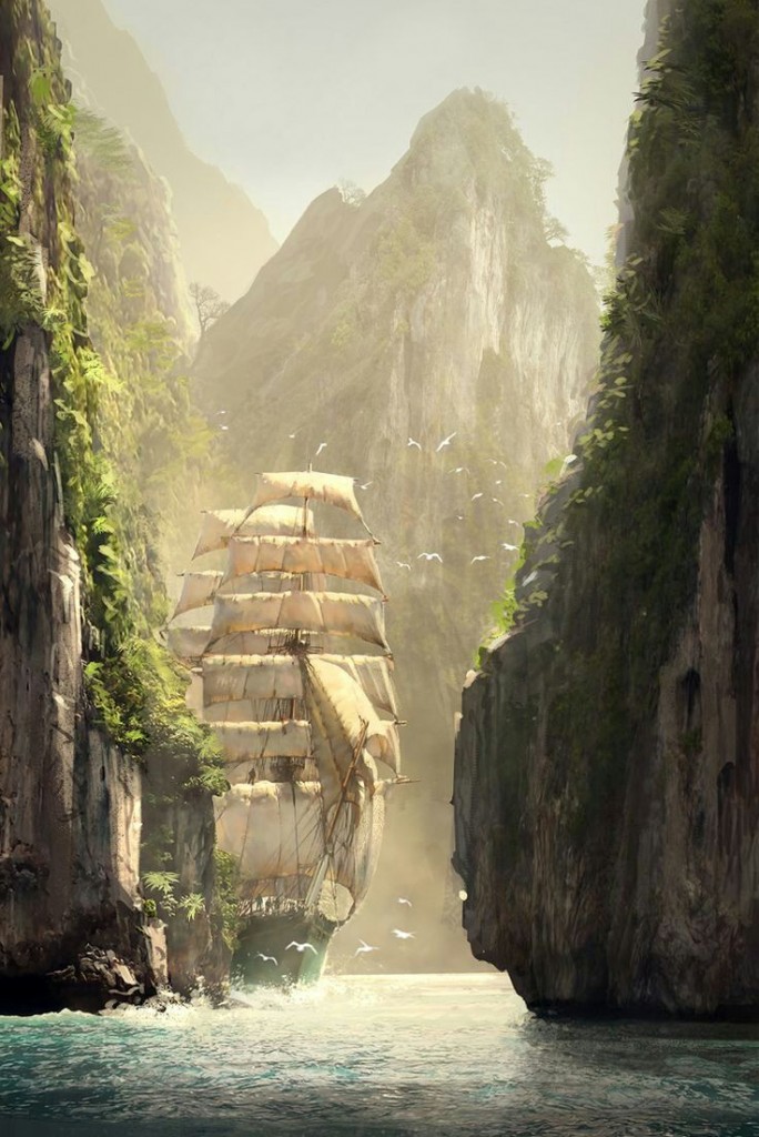 Beautiful Places by the Sea, Cape Hatteras Lighthouse, North Carolina.