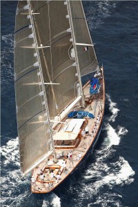 J Class Yacht Ranger, 1937 America's Cup J Yacht Ranger Wooden Sailboat ...