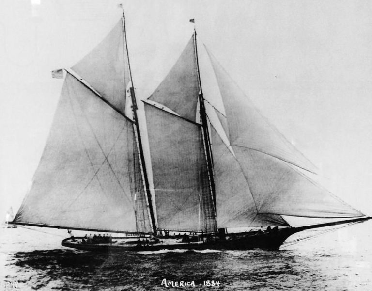 Schooner Atlantic Hand Built Model