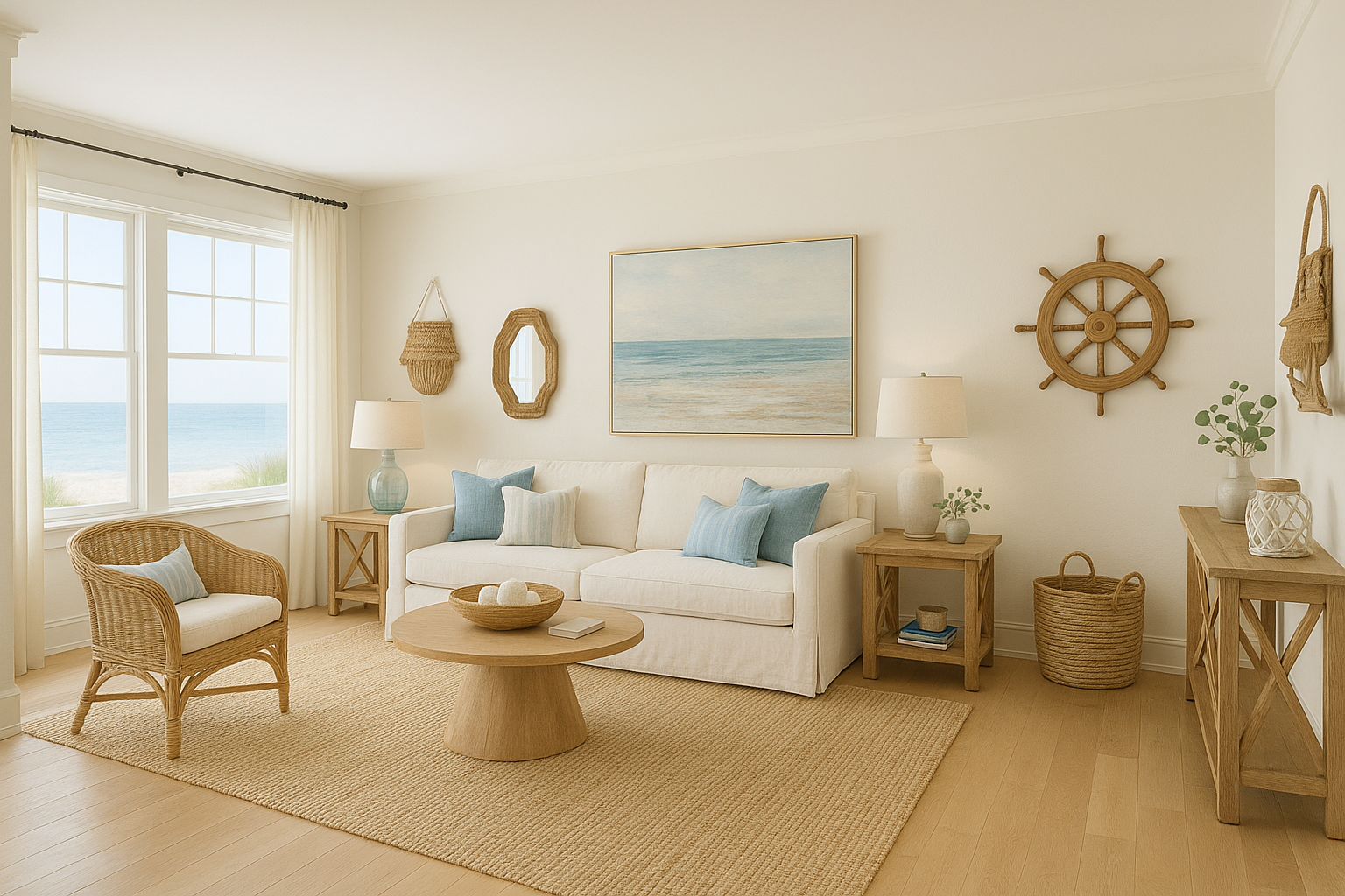 Coastal vs. Nautical Decor: Key Differences for Your Home Style